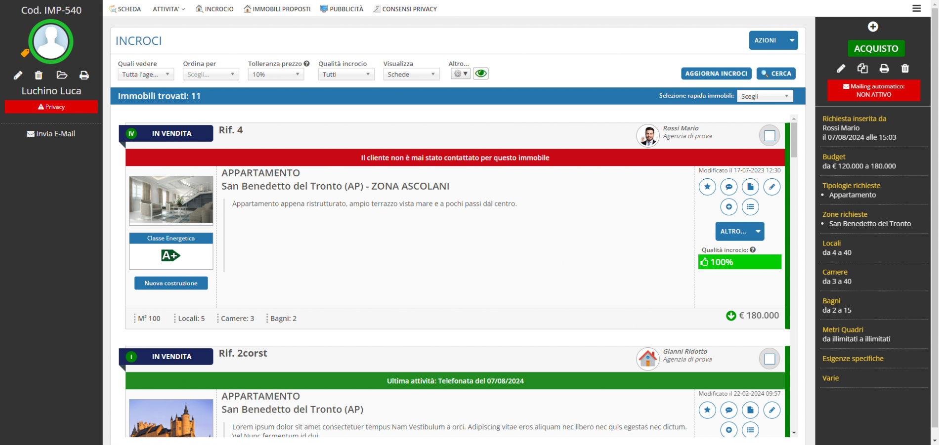 Incroci Automatici - Gestim
